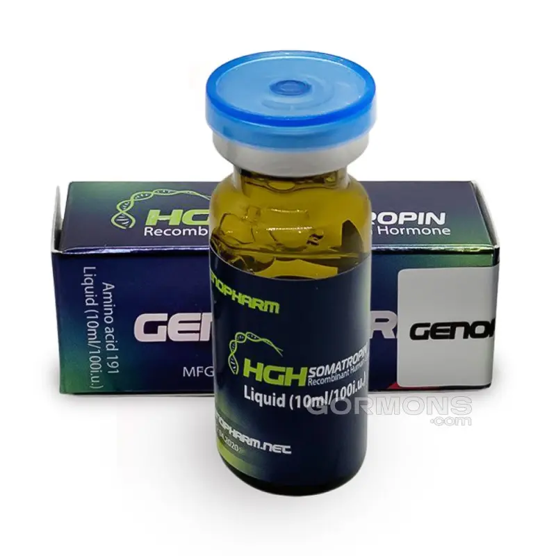 Buying HGH Somatropin 10 ml, 100 iu Genopharm (€ 246).