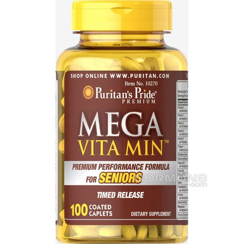 Buying Вітаміни Puritan's Pride Mega Vita Min 50+ 100caps Puritan's ...