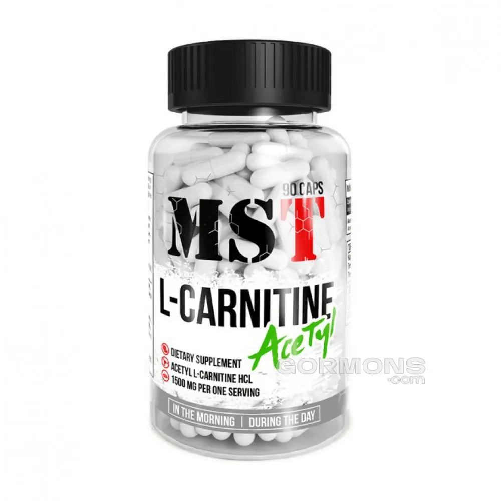 Buy Online Карнітин MST L-Carnitine Acetyl 90 caps MST (€ 35).