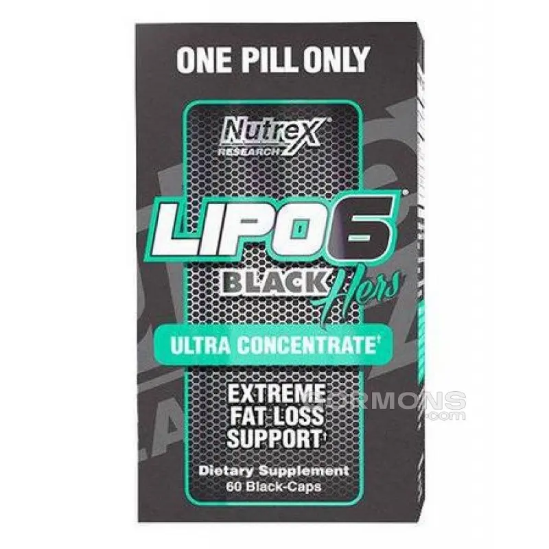Buy Online Жиросплювач Nutrex Lipo-6 Black Hers Ultra Concentrate 60 ...